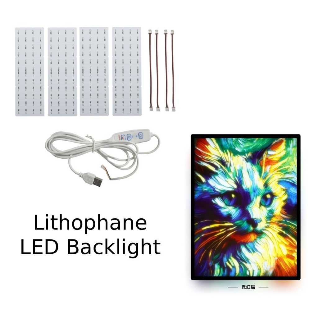 Lithophane LED Backlight Kit | erbilplastic